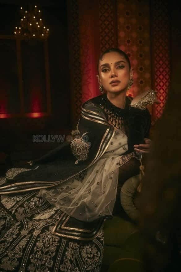 Actress Aditi Rao Hydari In A Gorgeous Black Dress Photoshoot Stills 02 ...
