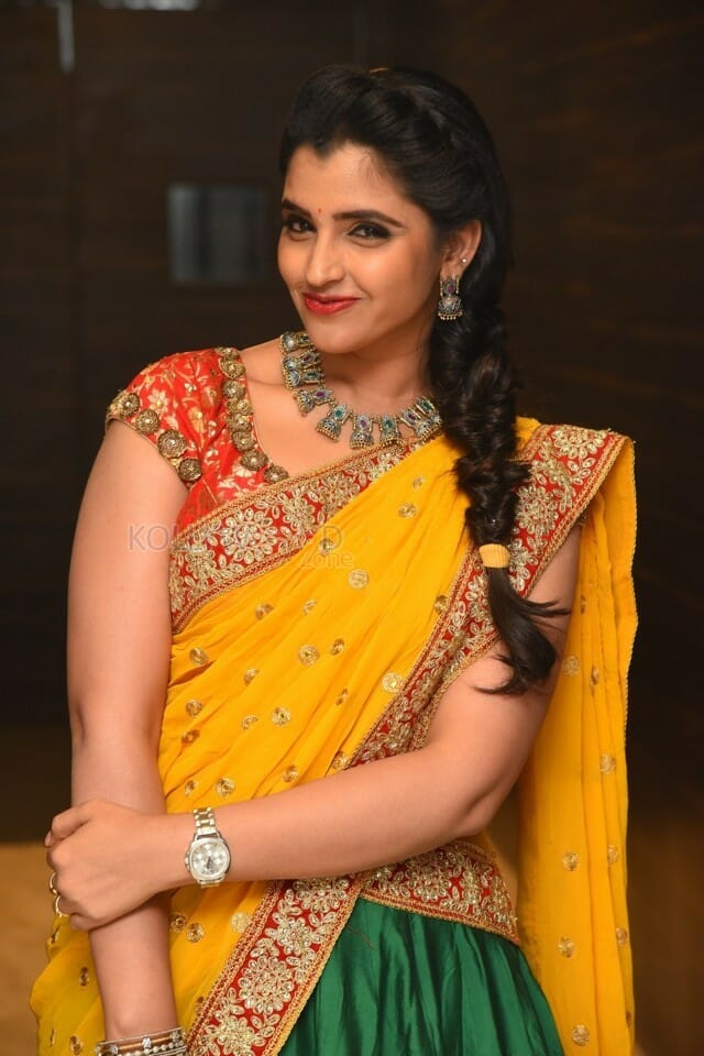 Anchor Syamala At Raja Vaaru Rani Gaaru Pre-release Event Photos 34 ...