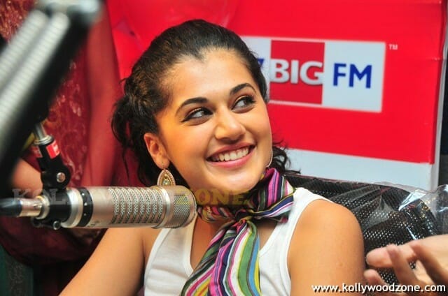 Beautiful Tapsee At Bigfm Photos 11 (57867) | Kollywood Zone