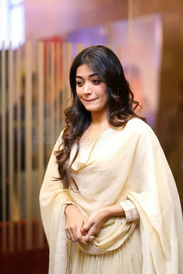 Heroine Rashmika Mandanna At Baby Movie Song Launch Pictures 05 (234365 ...