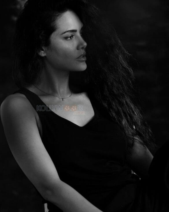 Sexy Esha Gupta Black And White Photoshoot Pictures 03 242662 Kollywood Zone