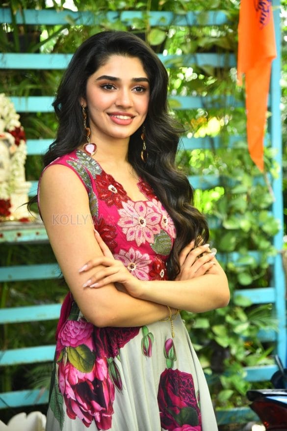 Actress Krithi Shetty At Manamey Movie Interview Pictures 37 (305766) | Kollywood Zone