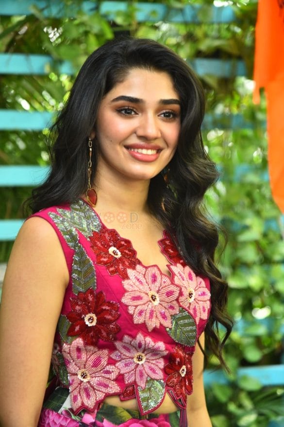 Actress Krithi Shetty At Manamey Movie Interview Pictures 54 (305783) | Kollywood Zone