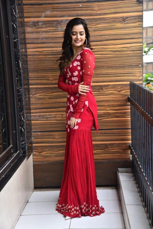 Beautiful Heroine Ashika Ranganath At Naa Saami Ranga Interview ...