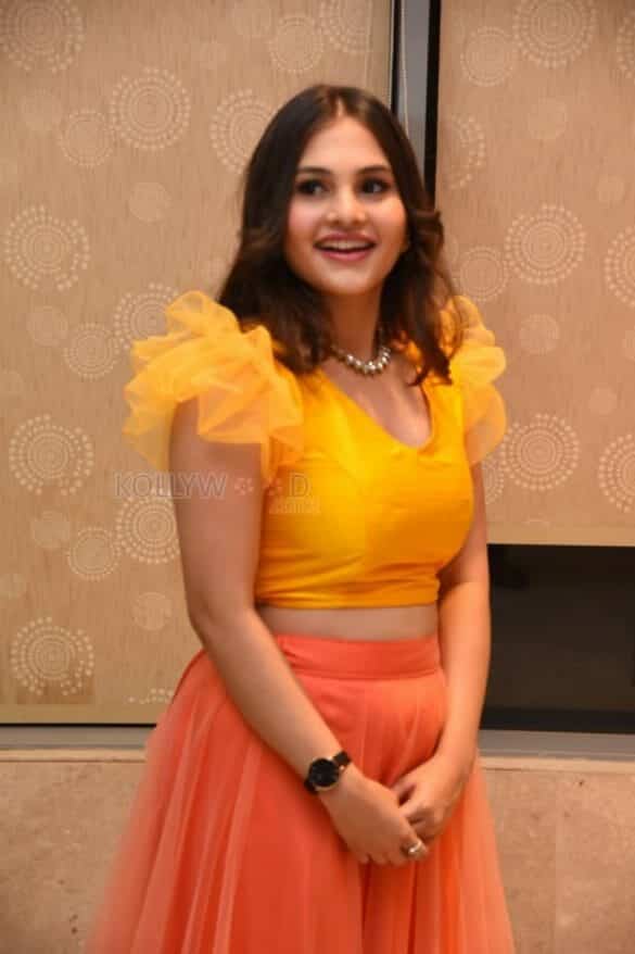 Actress Ramya Pasupuleti At First Rank Raju Pre Release Event Pictures ...