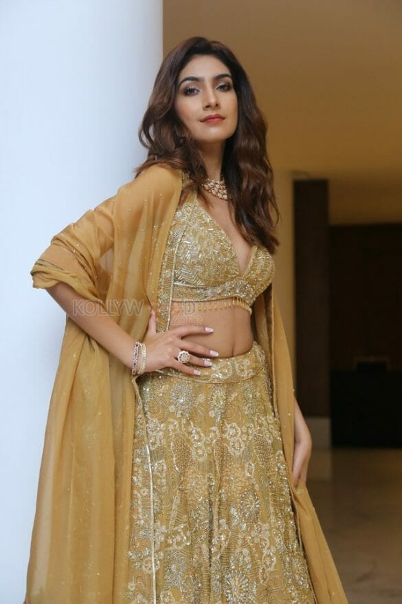 Actress Phalguni Khanna At Joruga Hushaaruga Shikaru Podhama Motion Poster Launch Event Pictures ...