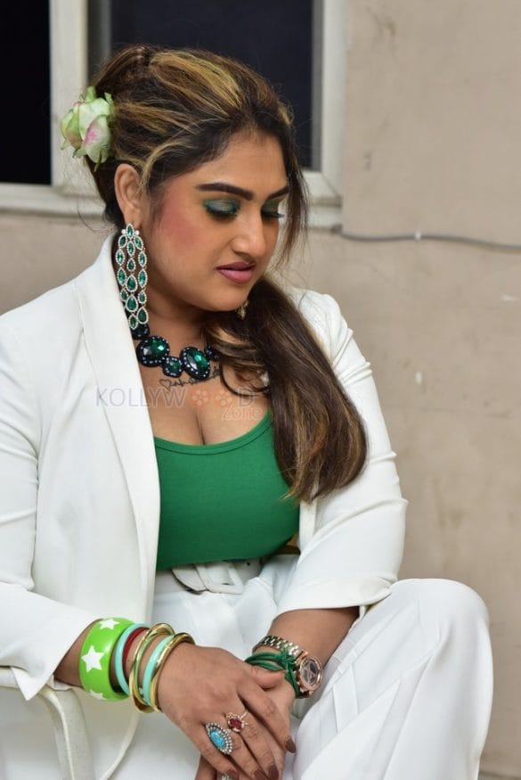 Actress Vanitha Vijaykumar At Aneethi Trailer Launch Stills 03 (304310) | Kollywood Zone