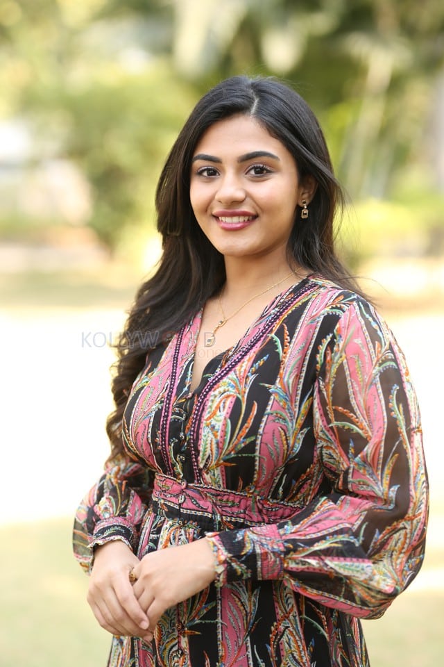 Heroine Nayan Sarika At Vrusshabha Pre Release Event Pictures 01 ...