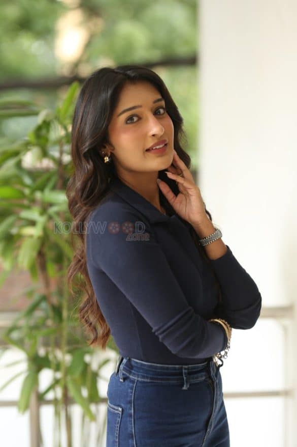 Heroine Niharika NM At Mithra Mandali Movie Interview Photos 10 (363772 ...