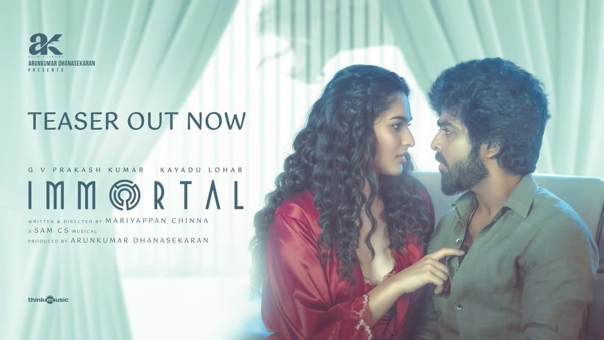 Immortal Teaser: G V Prakash Kumar’s Tryst Lands Him In Horror ...